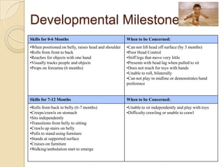 Child Development & Occupational therapy | PPTX
