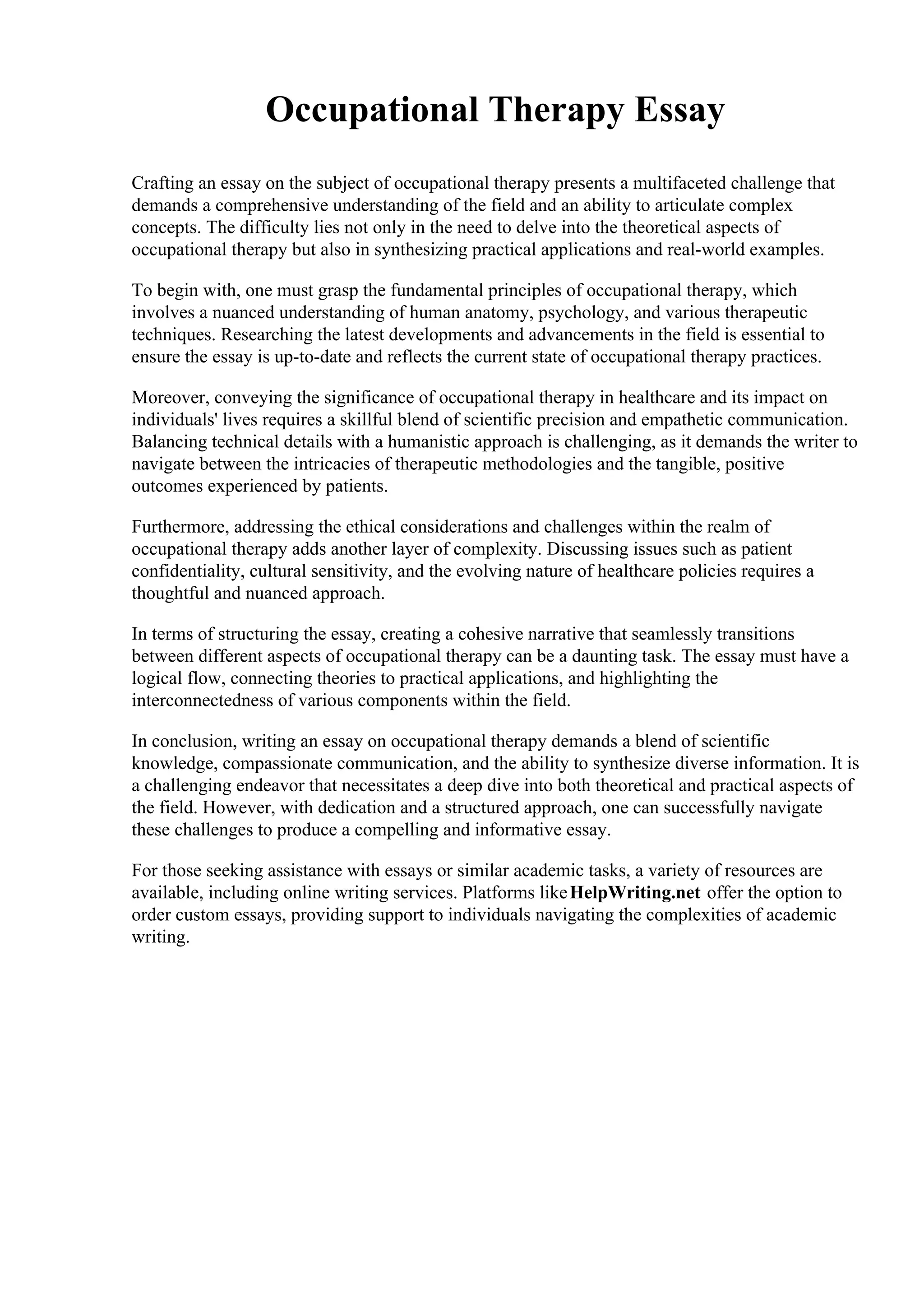 Occupational Therapy Essay.pdf