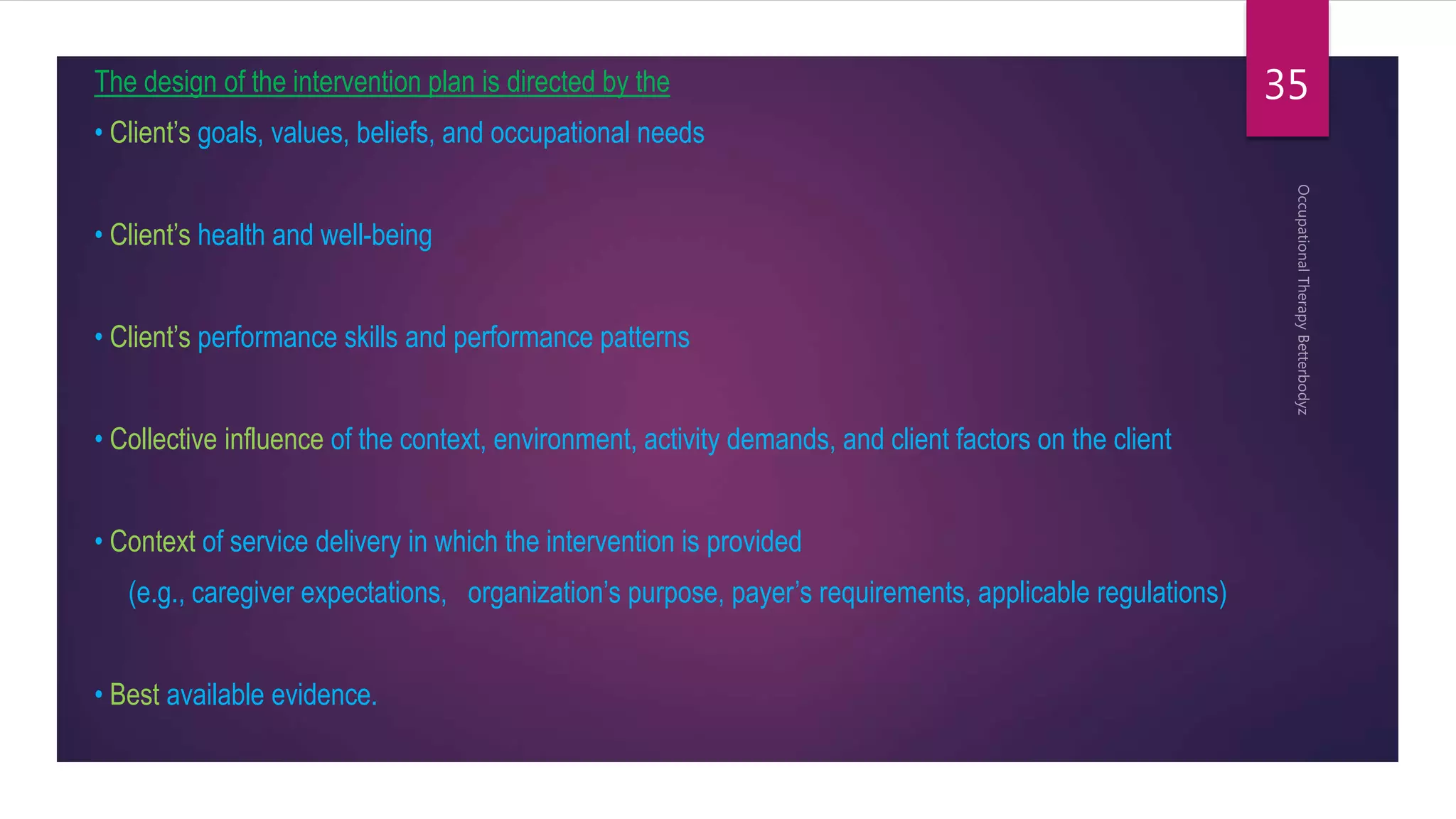 Occupational Therapy | PPTX