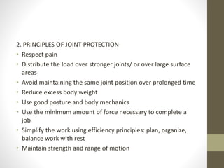 Occupational therapy in rheumatoid arthritis | PPTX