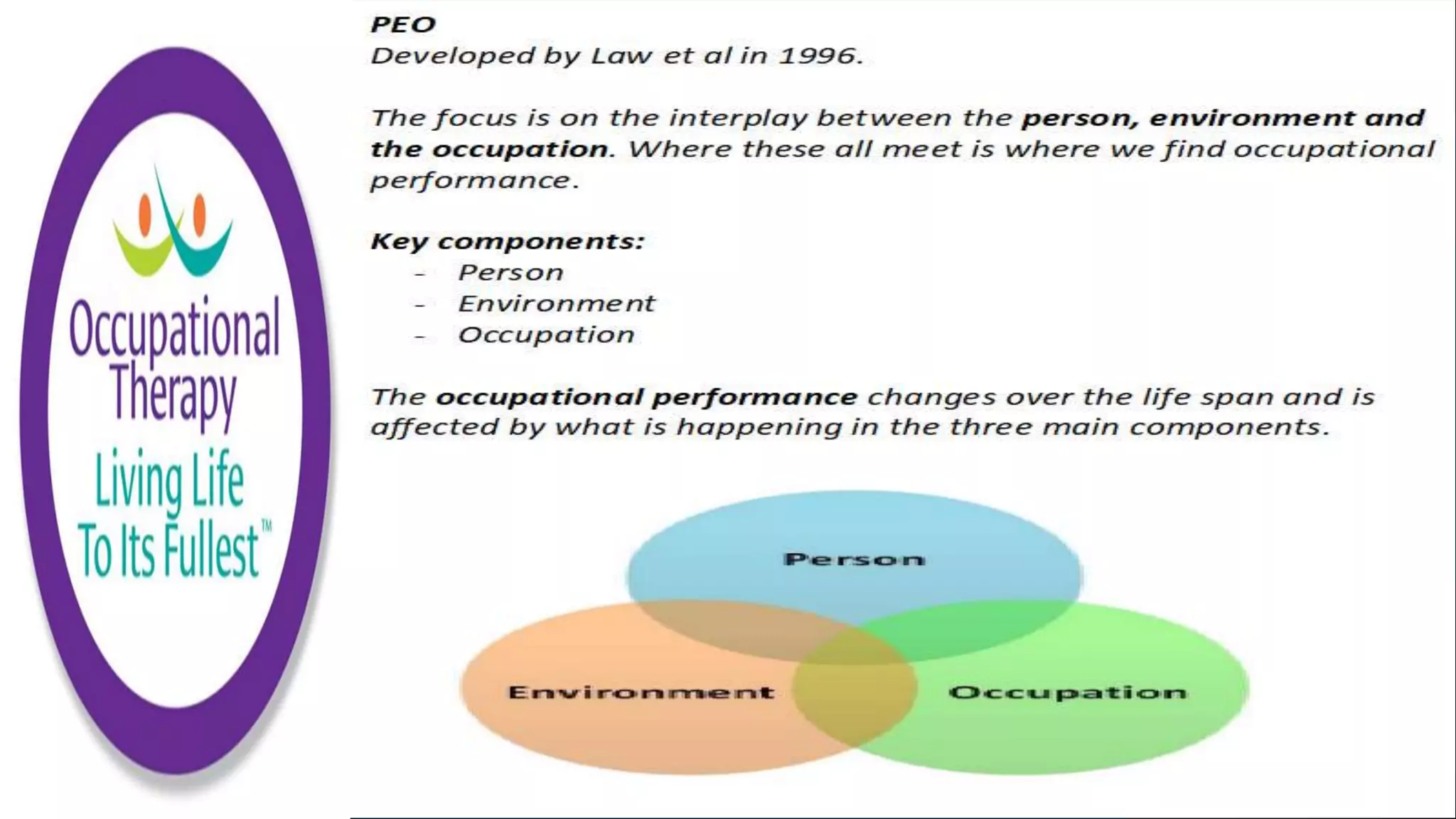 Occupational Therapy Models | PPTX