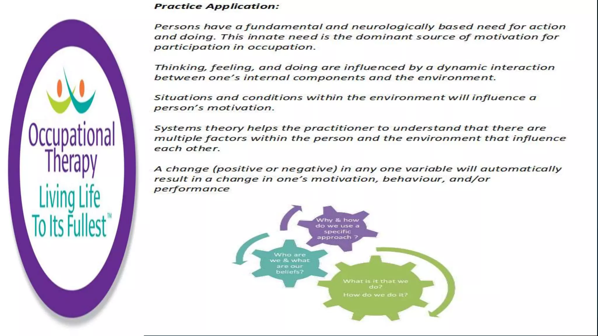 Occupational Therapy Models | PPTX