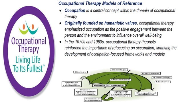 Occupational Therapy Theory & Practice Models and Frame of Reference ...