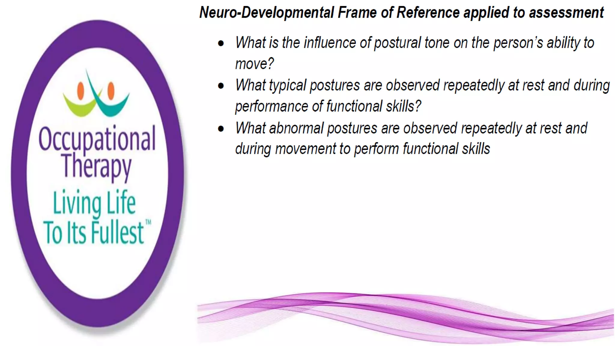 Occupational Therapy Theory, Models, Reference and Practice | PPTX