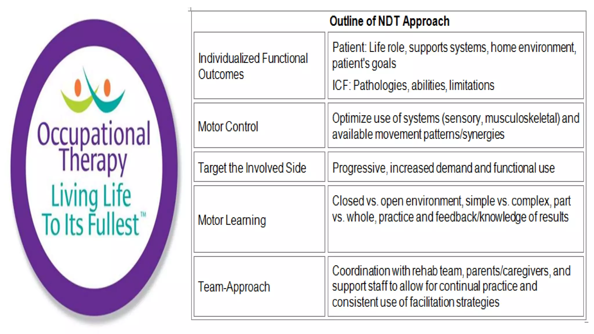 Occupational Therapy Theory, Models, Reference and Practice | PPTX