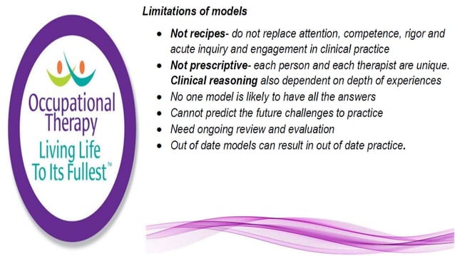 Occupational Therapy Theory, Models, Reference and Practice | PPTX
