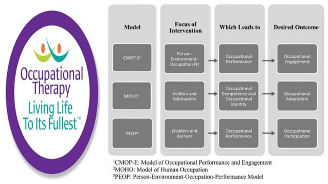 Occupational Therapy Theory & Practice Canadian Model of Occupational ...