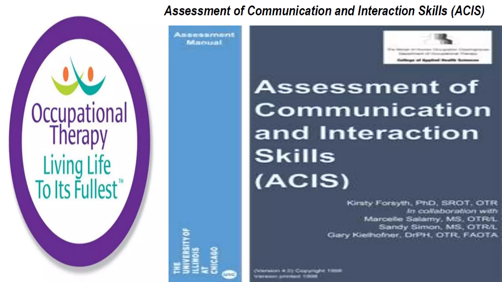 Occupational therapy Theory and Practice The Model of Human ...