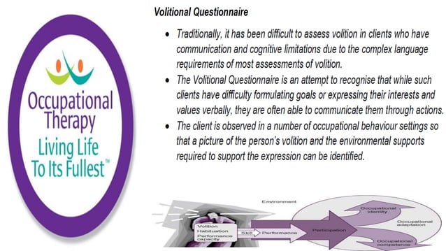 Occupational therapy Theory and Practice The Model of Human ...