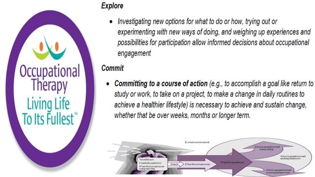 Occupational therapy Theory and Practice The Model of Human ...
