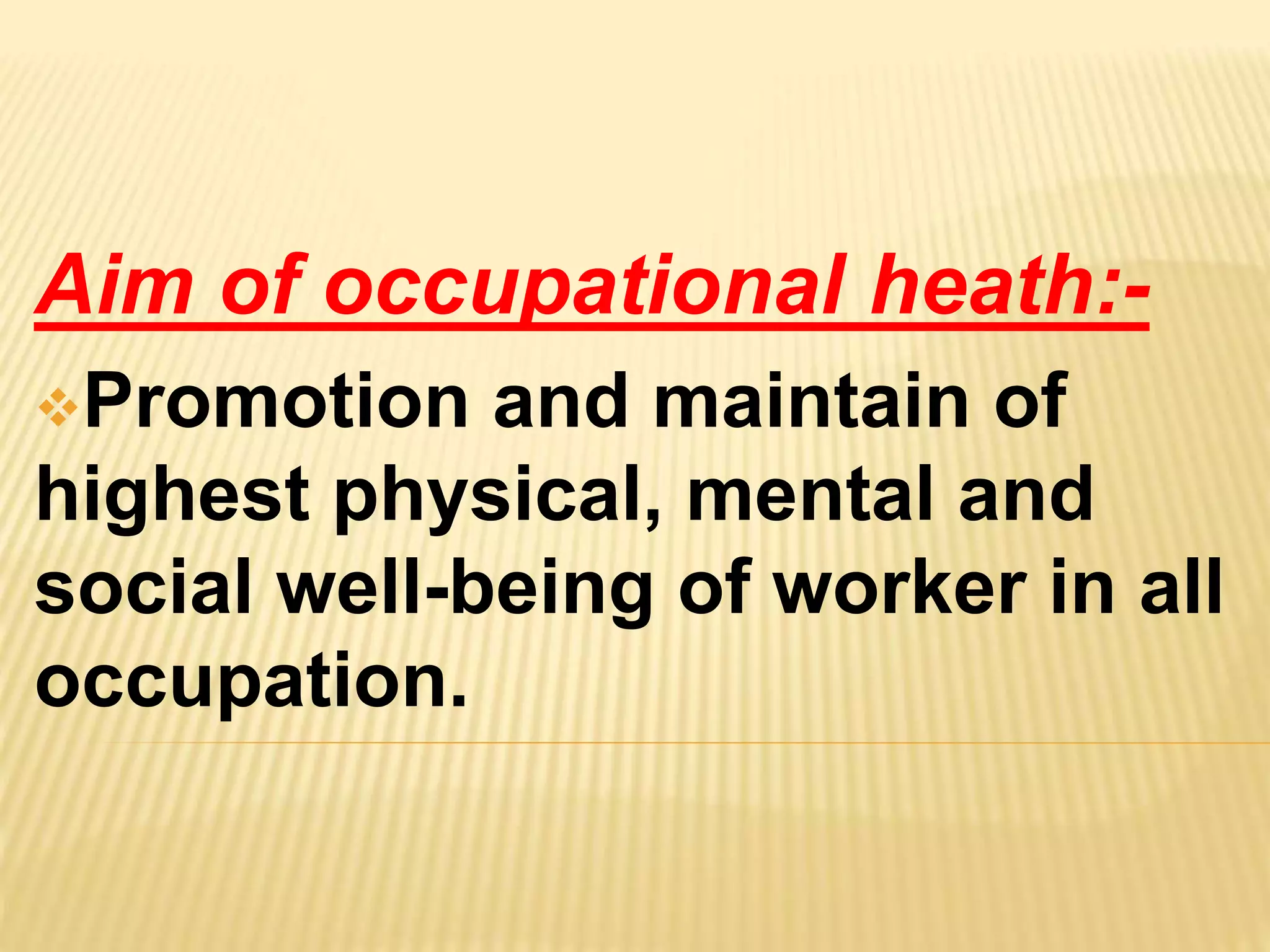 occupation health.ppt