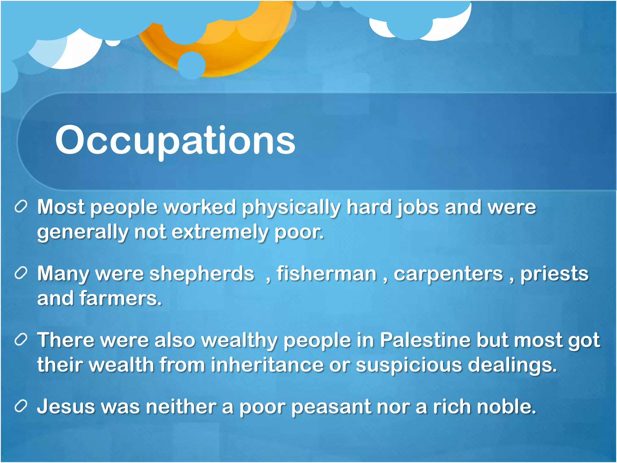 Occupation jesus | PPTX