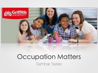 Occupation matters | PPT