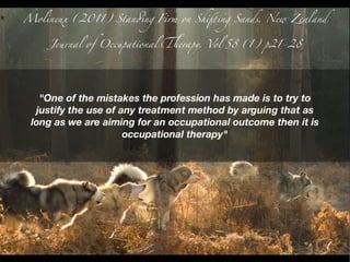 Occupation matters | PPT