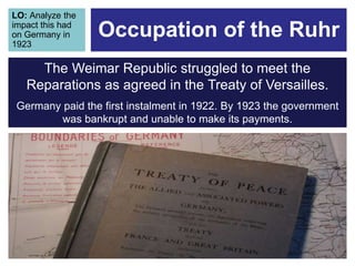 Occupation of the Ruhr | PPTX