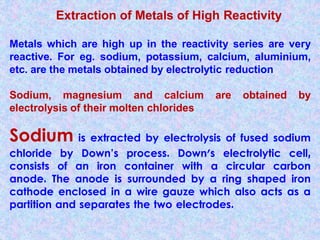 Occurance of Metals | PPTX