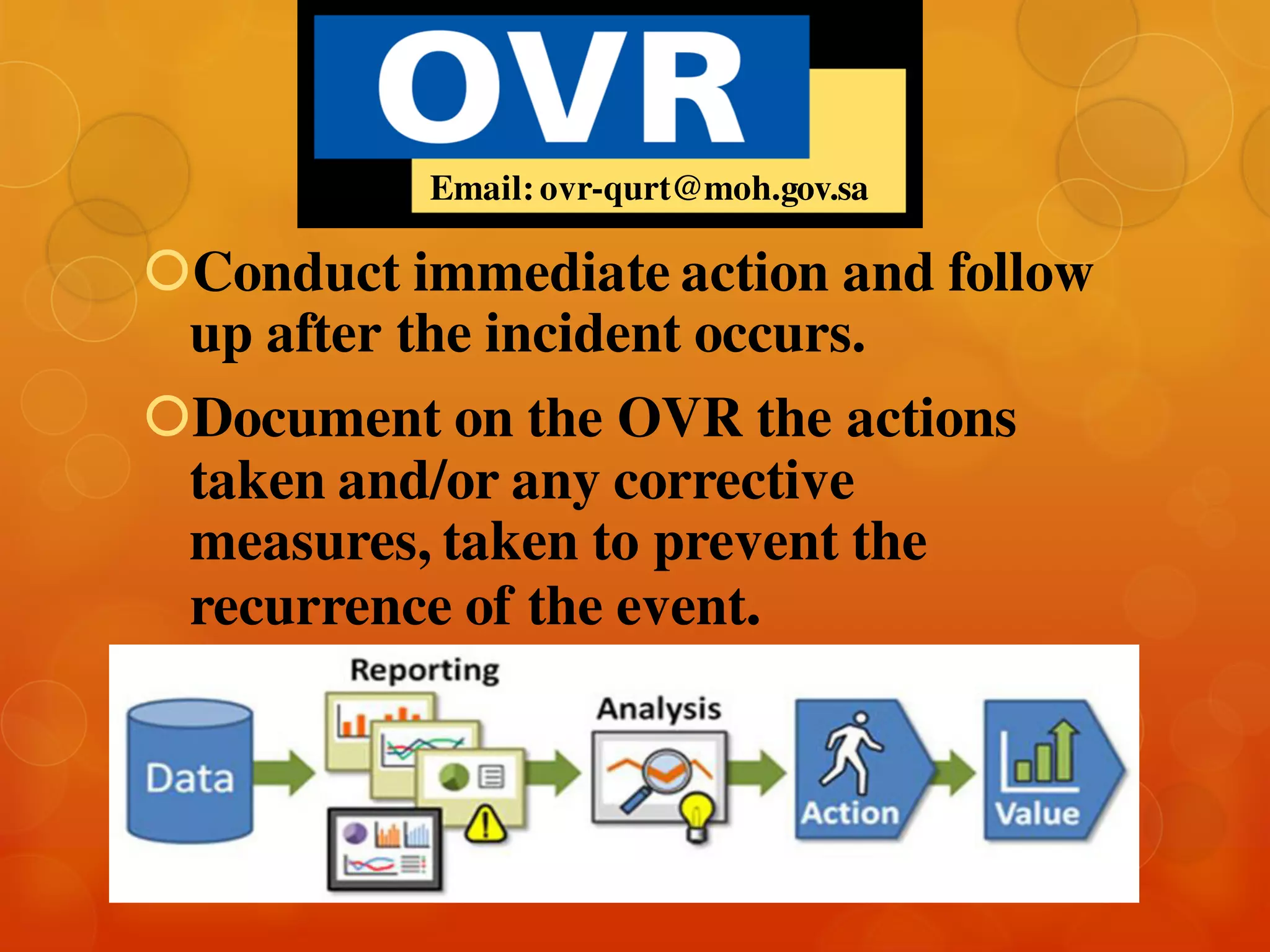 Occurrence Variance Report and Sentinel Event Reporting System | PDF
