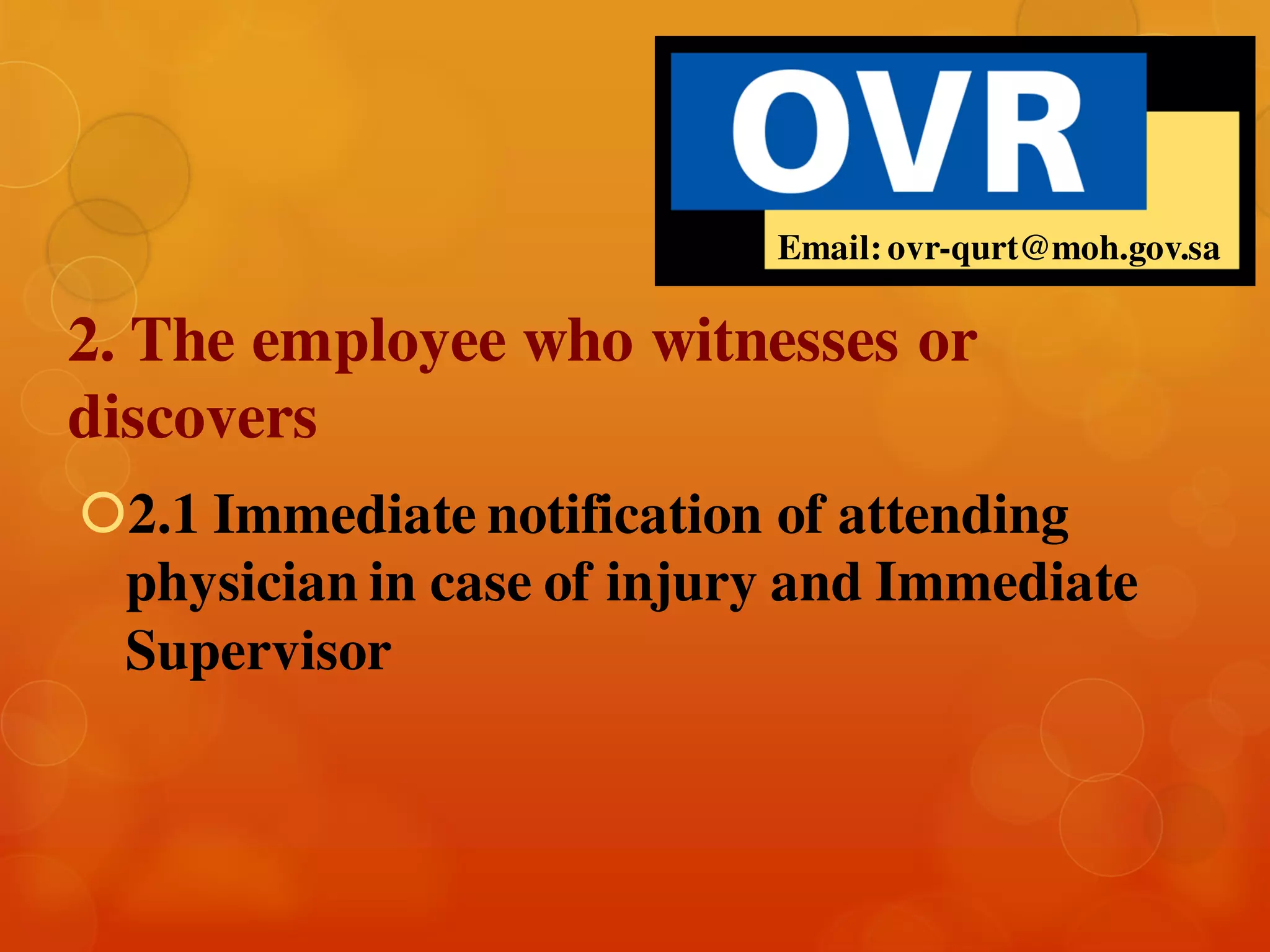 Occurrence Variance Report and Sentinel Event Reporting System | PDF