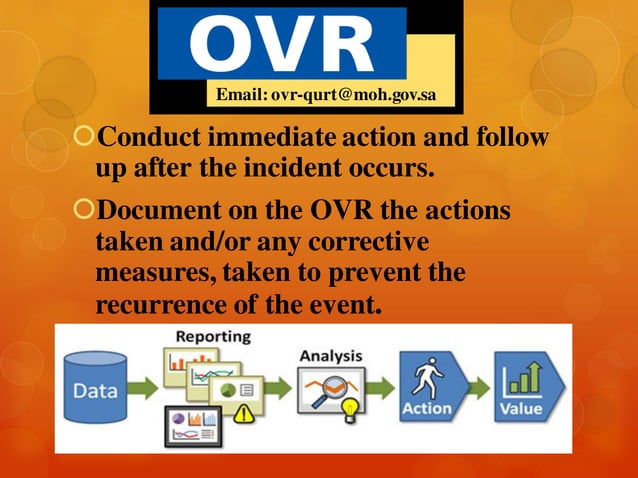 Occurrence Variance Report and Sentinel Event Reporting System | PDF