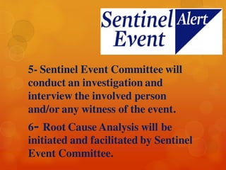 Occurrence Variance Report and Sentinel Event Reporting System | PDF