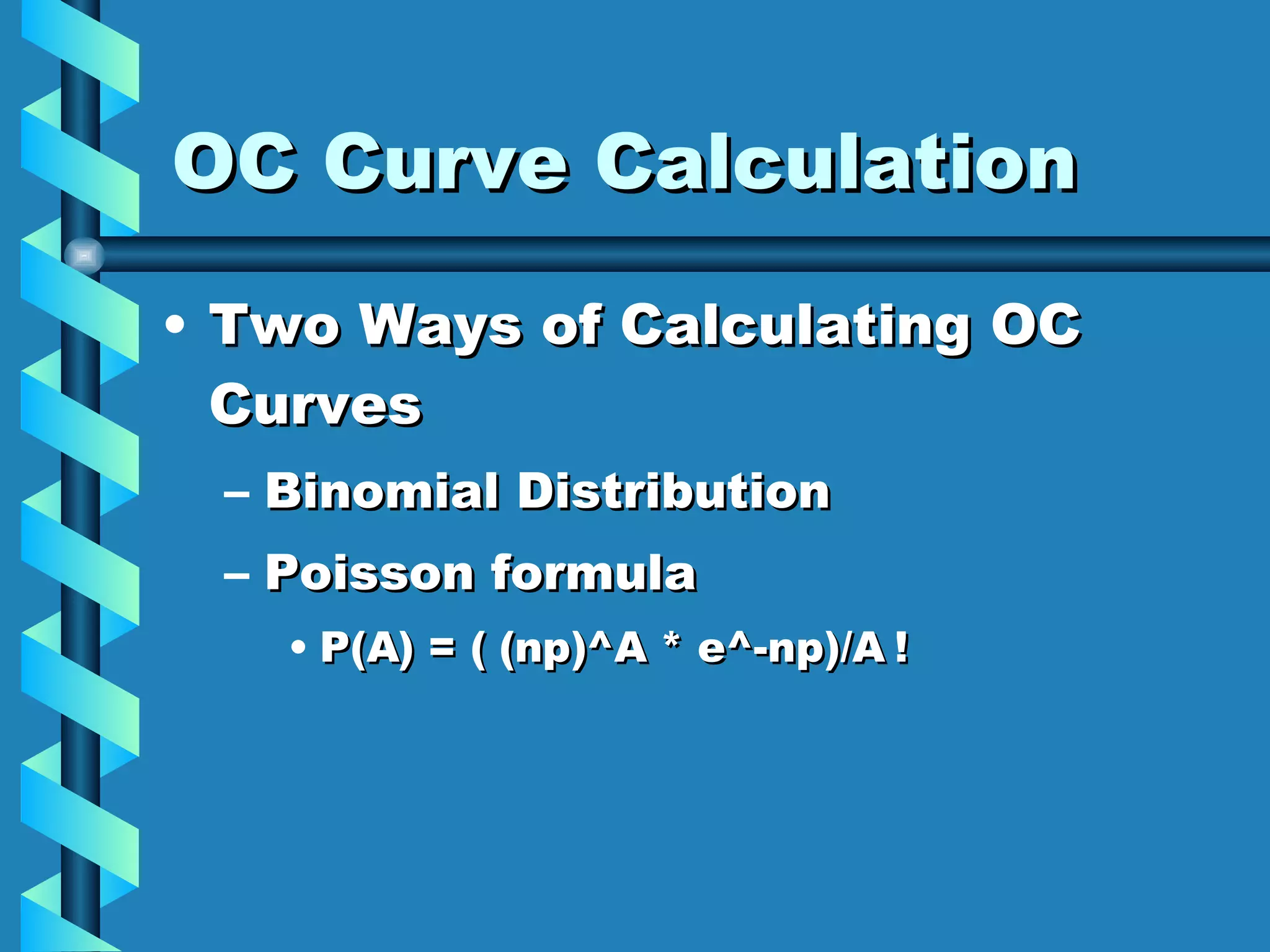 Oc Curves[1] | PPT