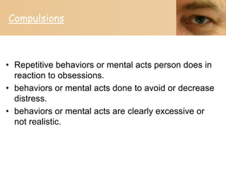 Obsessive-compulsive disorder | PPTX