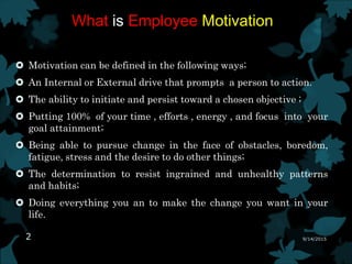 Organizational Change Management- Motivating Change | PPT