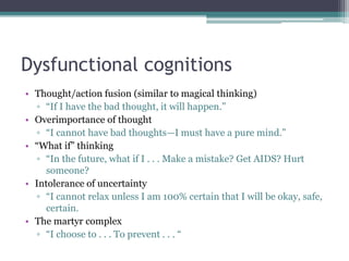 OCD in children | PPTX