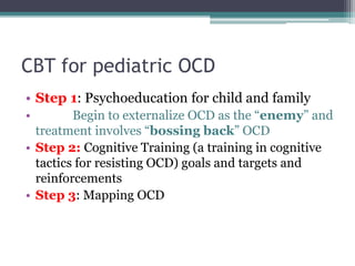 OCD in children | PPTX