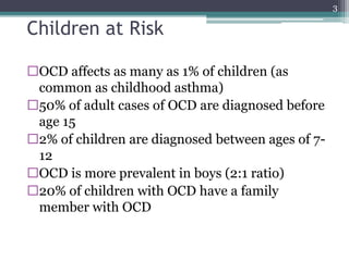 OCD in children | PPTX