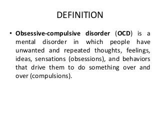 Ocd | PPT
