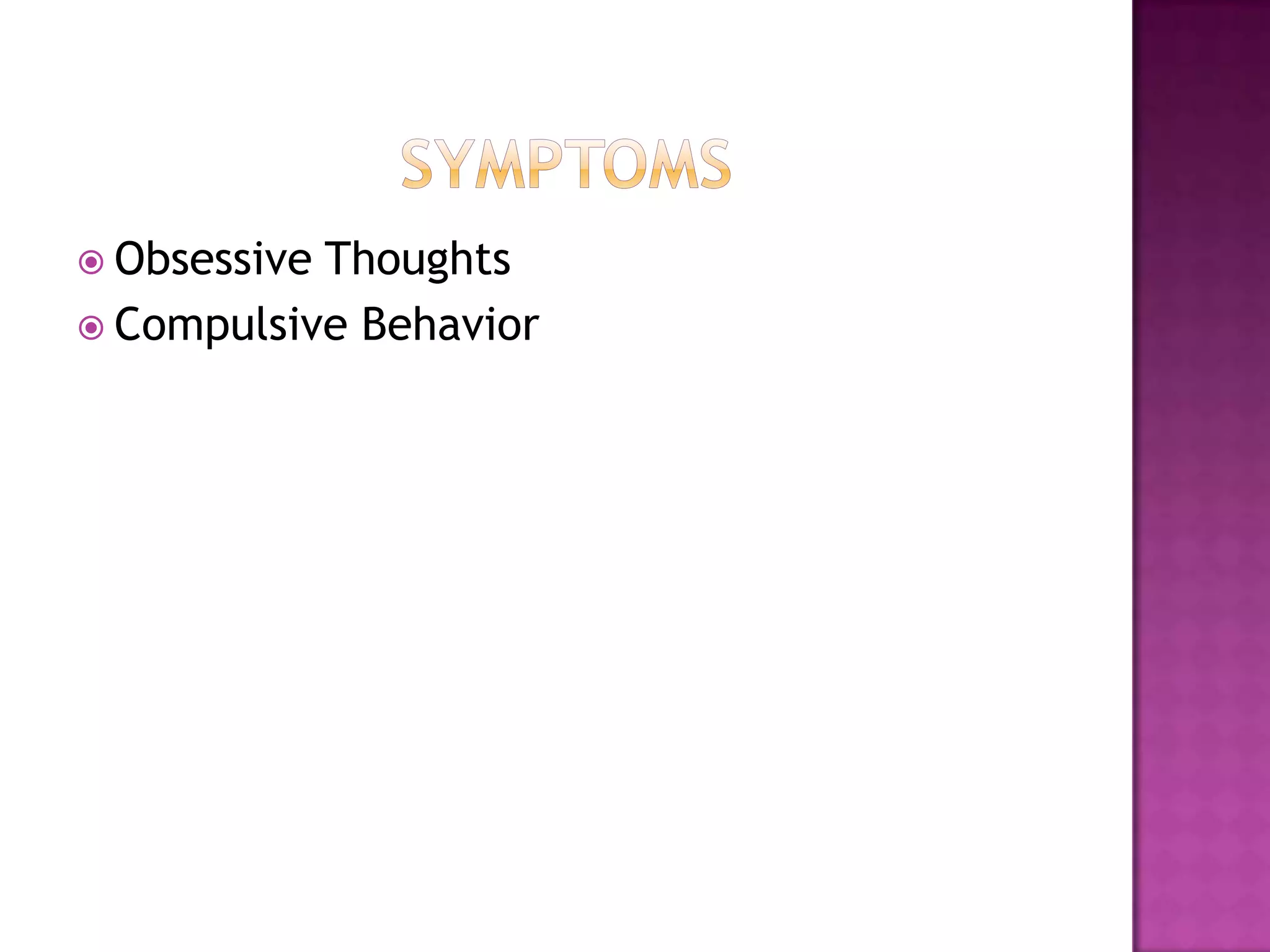 OCD Outline | PPTX