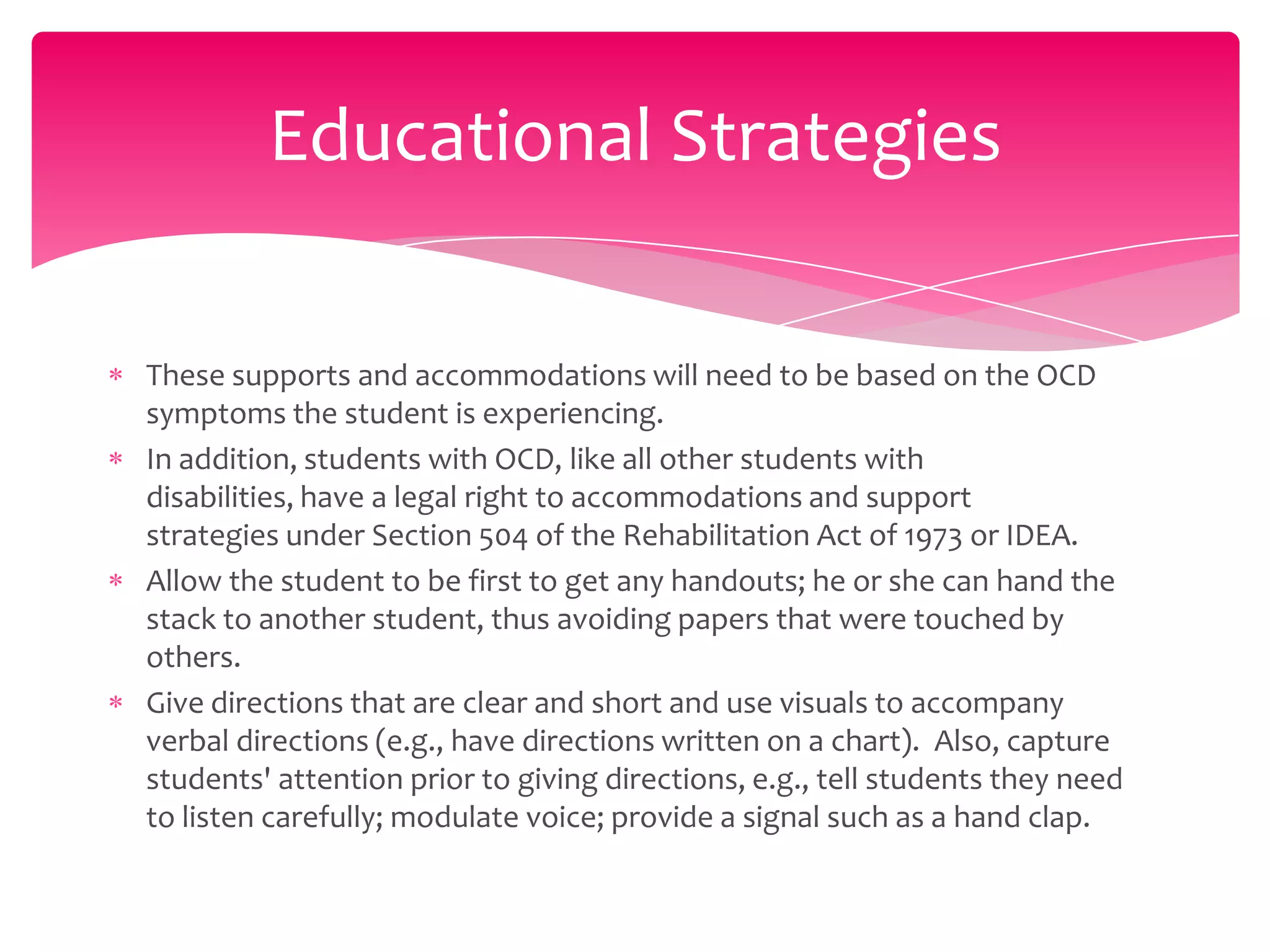 OCD power point. | PPTX