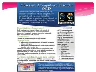 OCD power point. | PPTX