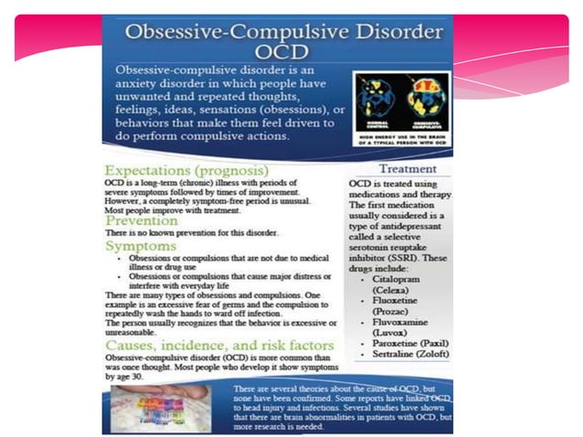 OCD power point. | PPTX | Brain and Nervous System Disorders | Diseases ...