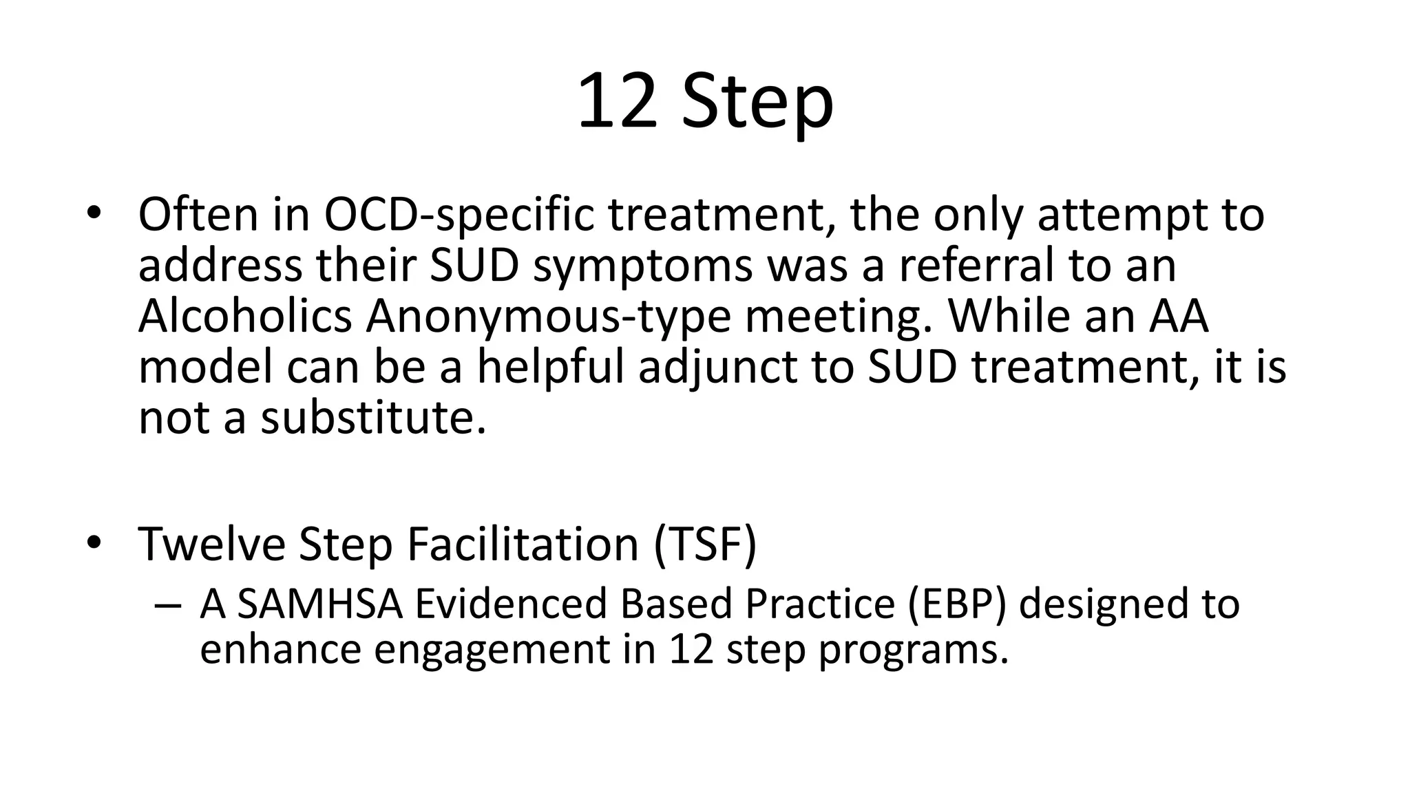 OCD and Substance Use Disorder IOCDF Conference 2020 | PPTX