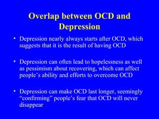 Ocd action depression-and-ocd | PPT