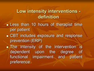 OCD Action - Guided Self Help – Karina Lovell | PPT