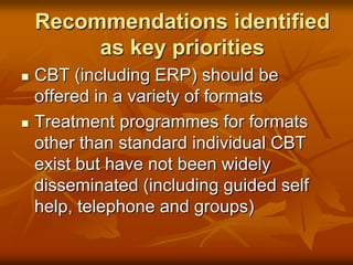 OCD Action - Guided Self Help – Karina Lovell | PPT