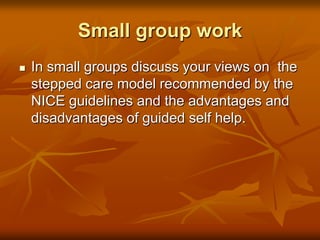OCD Action - Guided Self Help – Karina Lovell | PPT
