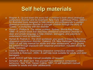 OCD Action - Guided Self Help – Karina Lovell | PPT