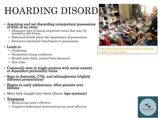 OCD and Related Disorders | PPT