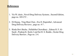 BARRIERS OF DRUG PERMEATION OF OCCULAR DRUG DELIVERY SYSTEM | PPTX