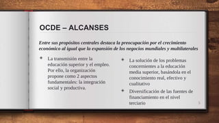 Ocde - unesco | PPTX