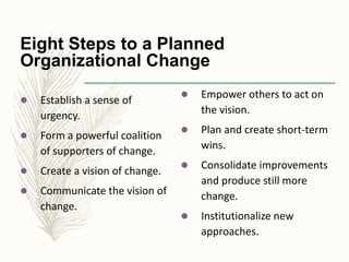 Organizational Culture And Change | PPTX