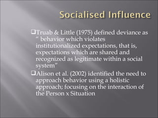 Organi-Deviance Part I | PPT