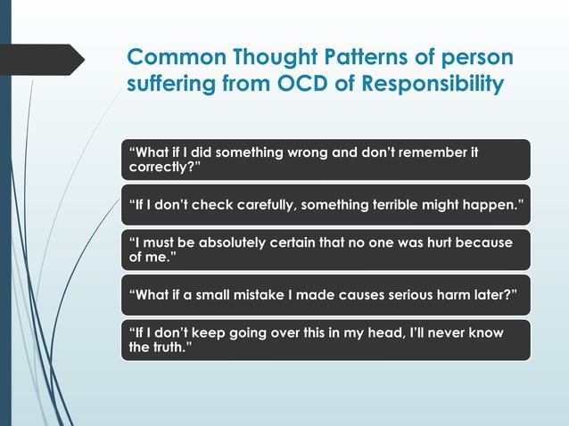OCD_of_Responsibility_PPT. Power Point Presention | PPTX
