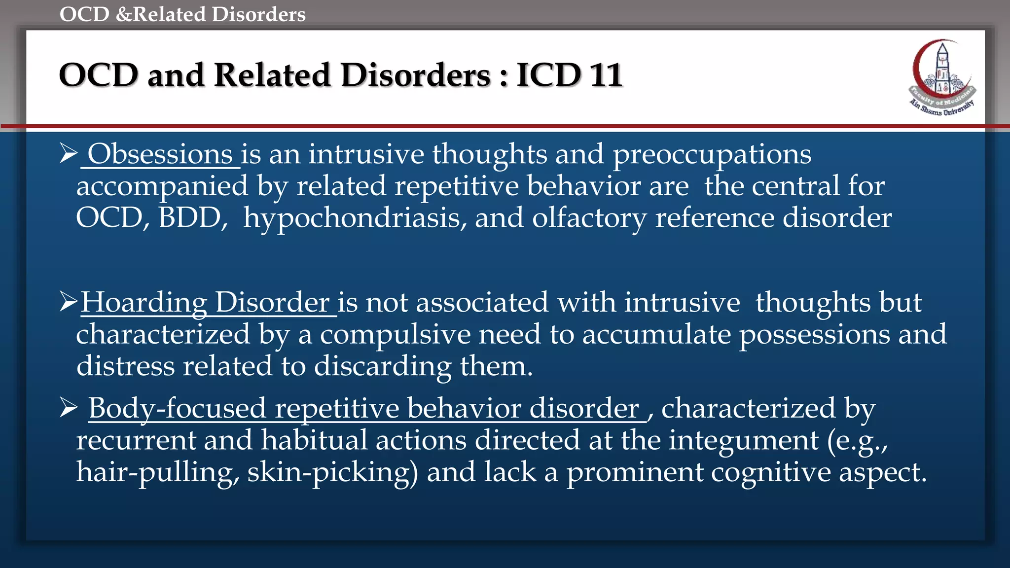 OCD or related disorders 2022.pptx