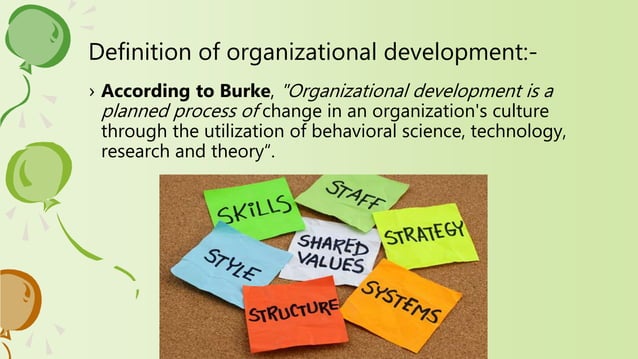 Organizational development presentation | PPT