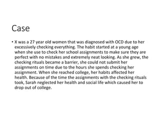 Obsessive Compulsive Disorder | PPTX